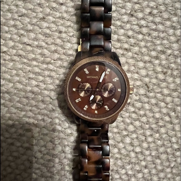 Michael Kors | Accessories | Michael Kors Tortoise Shell Watch | Poshmark
